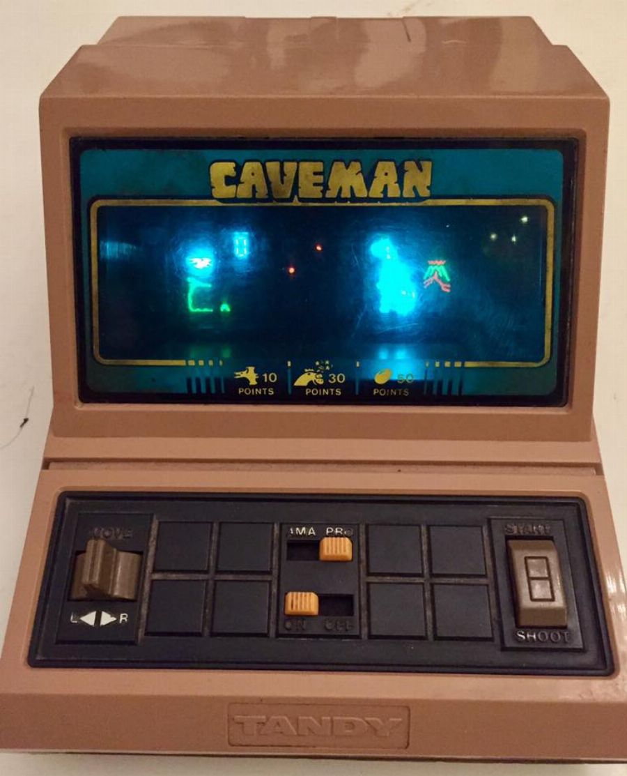 Caveman Tandy (1983) Retro Handheld Games