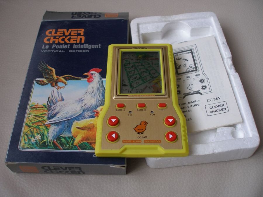 Clever Chicken Tronica (1983) Retro Handheld Games