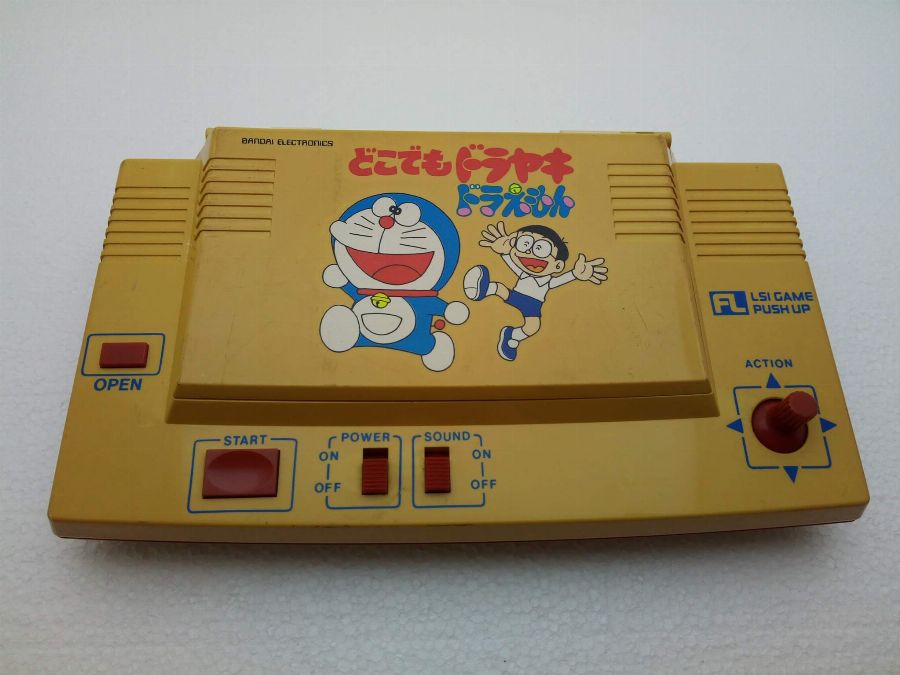 Dokodemo Dorayaki Doraemon Bandai (1983) Retro Handheld Games