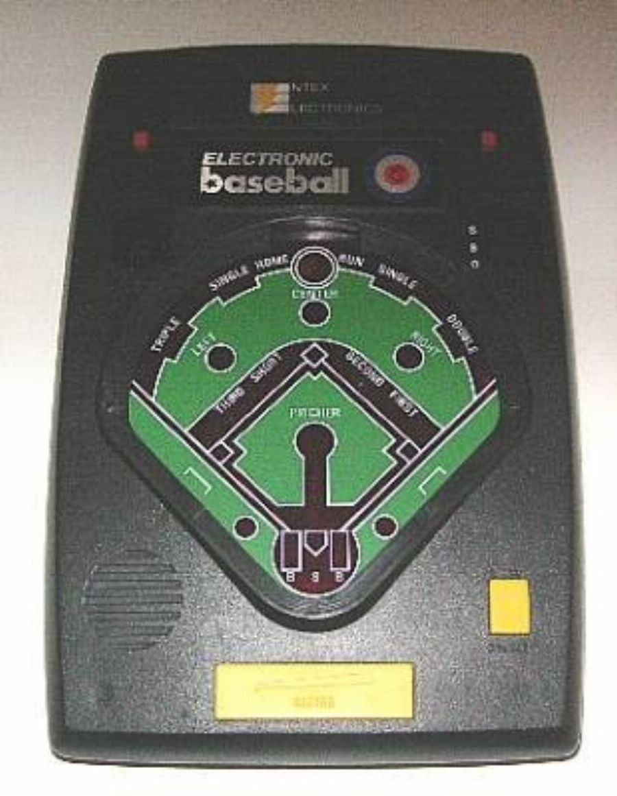 Electronic Baseball Entex (1979) Retro Handheld Games